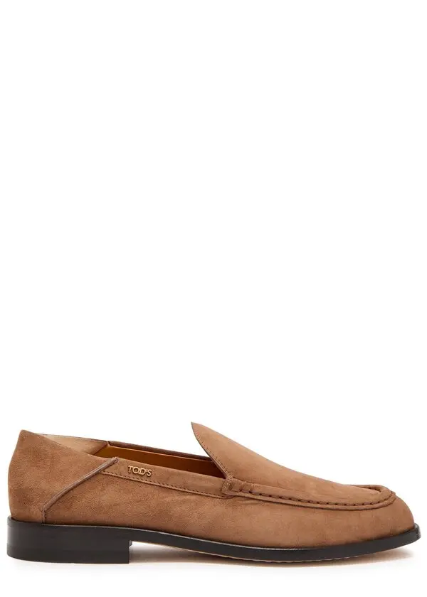 TOD'S Cuoio 07m Suede Loafers