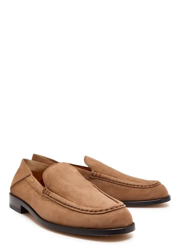 TOD'S Cuoio 07m Suede Loafers