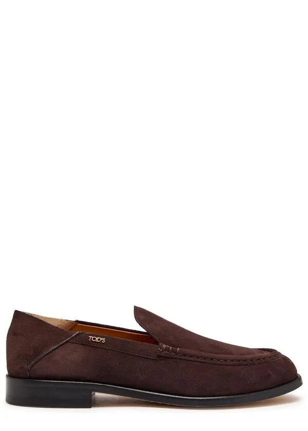 TOD'S Cuoio 07m Suede Loafers