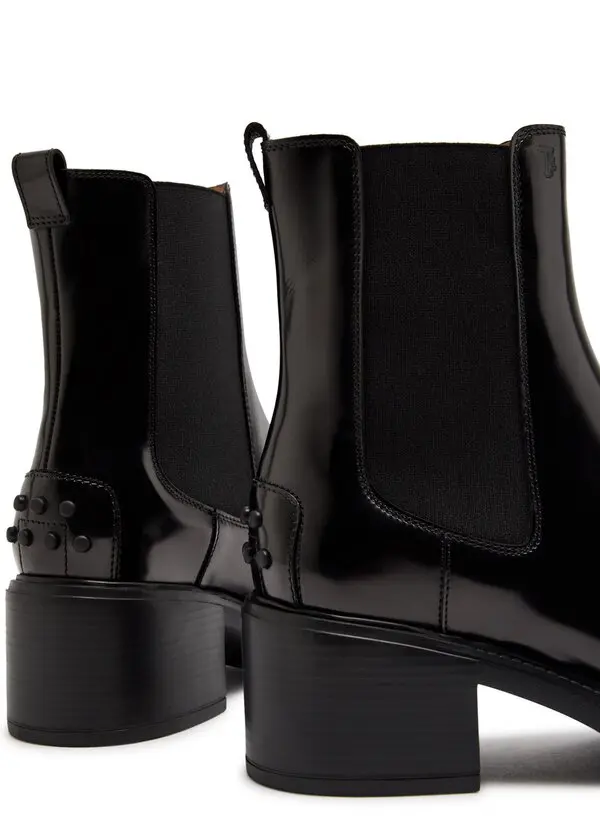 TOD'S Gomma 60 Patent Leather Ankle Boots