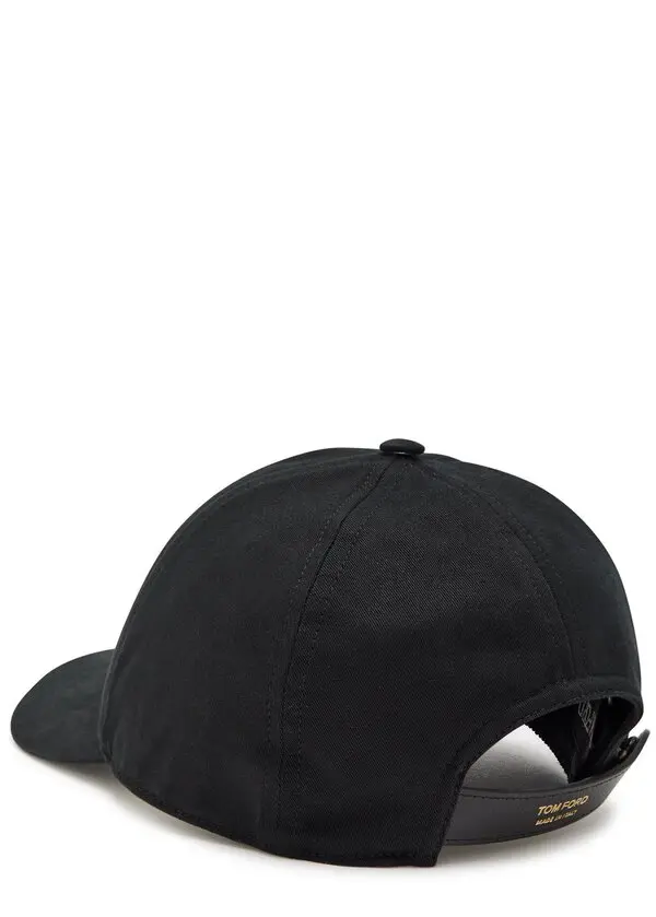 TOM FORD Logo-embroidered Canvas Cap