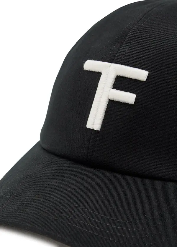 TOM FORD Logo-embroidered Canvas Cap