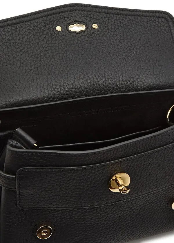 Mulberry Alexa Mini Grained Leather Top Handle Bag