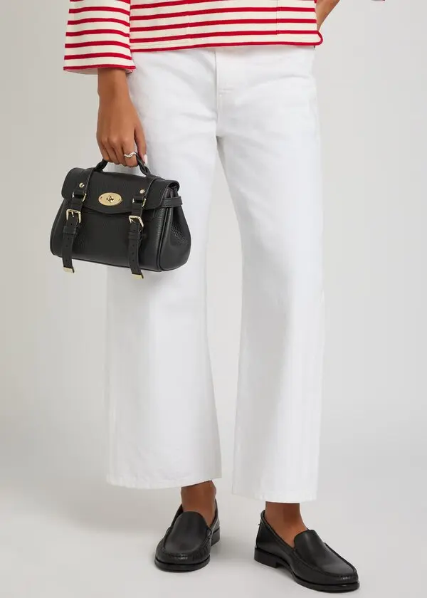 Mulberry Alexa Mini Grained Leather Top Handle Bag
