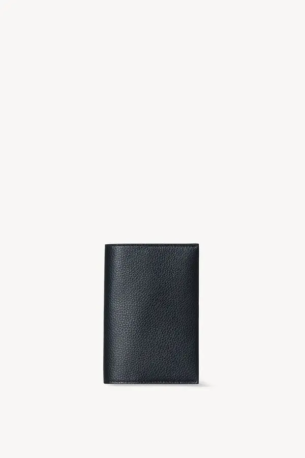 THE ROW Passport Holder - Black
