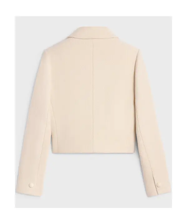 Celine Verneuil Jacket In Cashmere Tweed