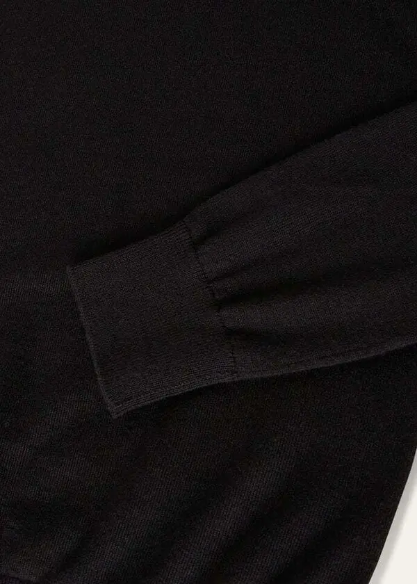 Loro Piana Ribbed Turtleneck Knit Top