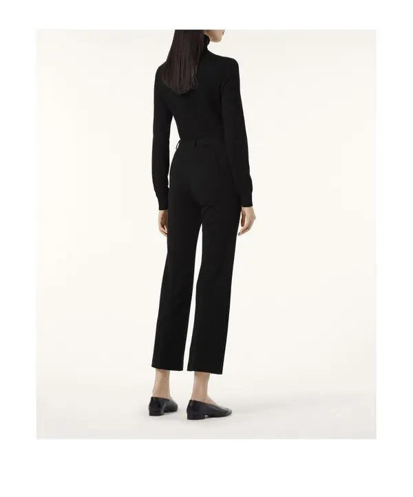 Loro Piana Ribbed Turtleneck Knit Top