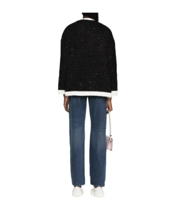 Valentino Garavani Long-sleeved Knitted Cardigan
