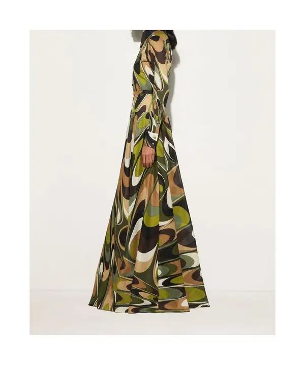 Emilio Pucci Onde Printed Button-up Shirt