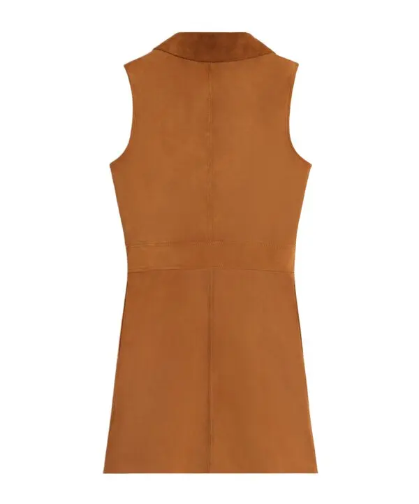 Celine Mini Dress In Suede