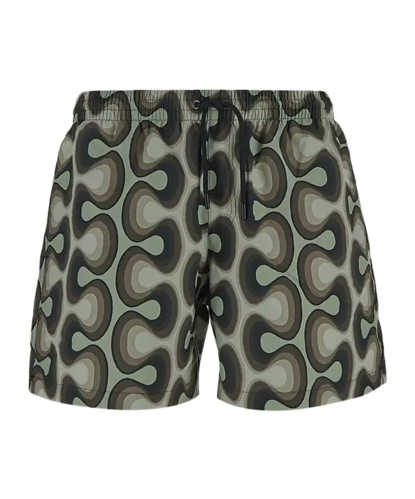Dries Van Noten Graphic-printed Swim Shorts