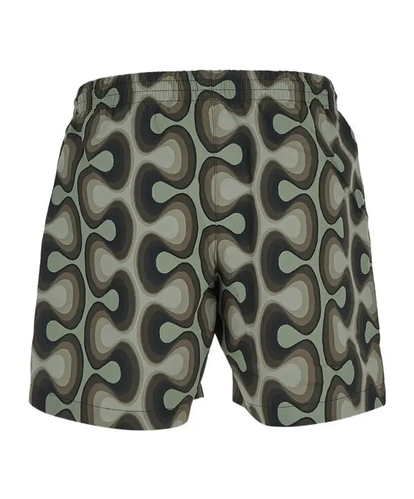 Dries Van Noten Graphic-printed Swim Shorts