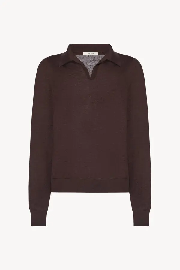 THE ROW Pauli Top - Plum