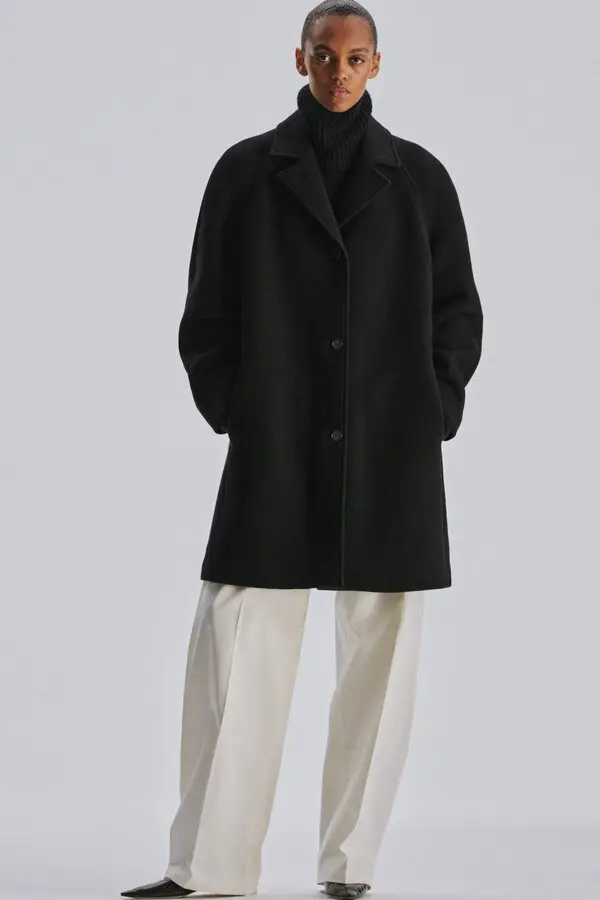 THE ROW Keiran Coat In Double-faced Virgin Wool