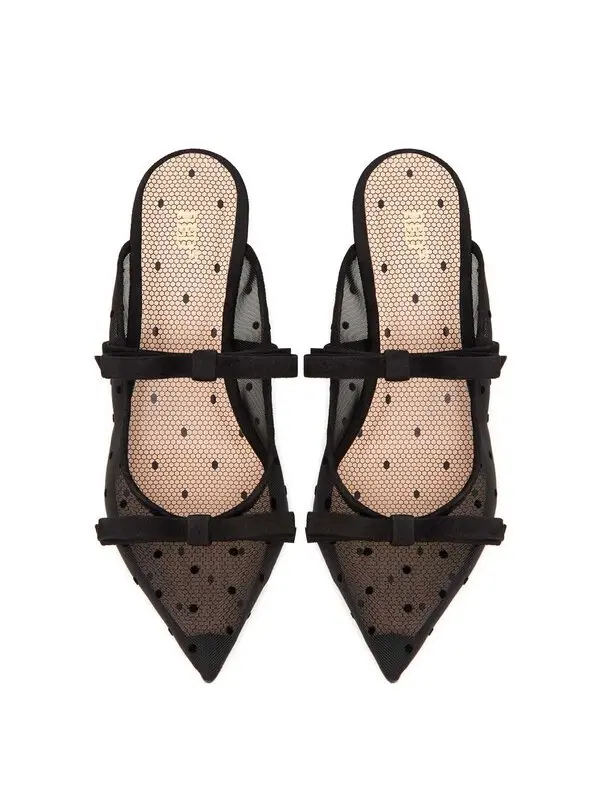 Red Valentino Bow Decorative High Heels