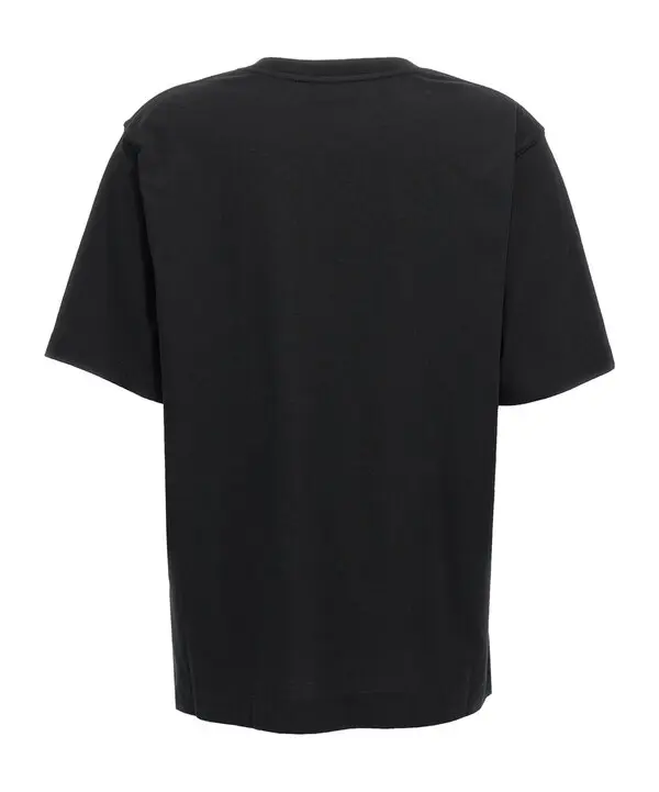 Dries Van Noten Crewneck Short-sleeved T-shirt - Black