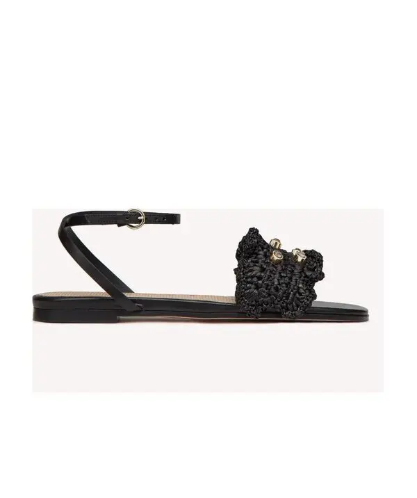 Red Valentino Logo Sandals