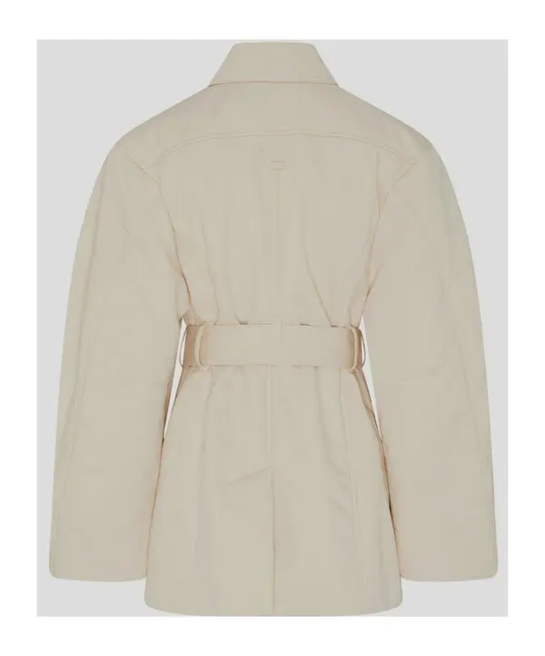 Jacquemus Le Blouson Bari Belted Waist Jacket - Beige