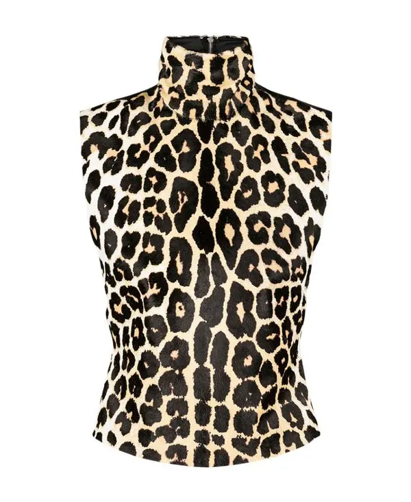 Dries Van Noten Leopard Print Blouse