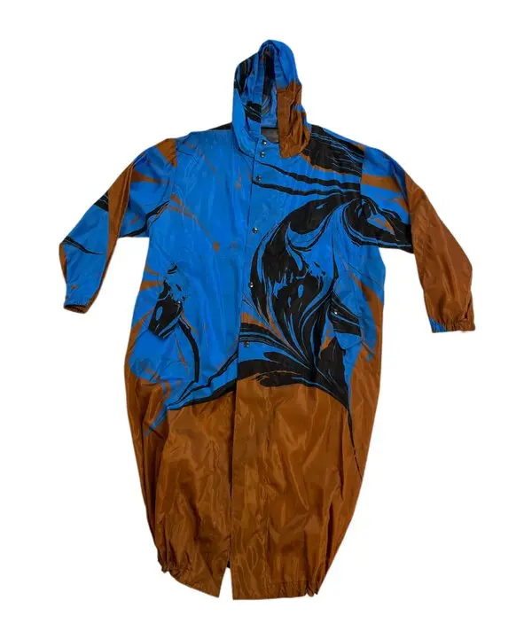 Dries Van Noten Printed Trench Coat