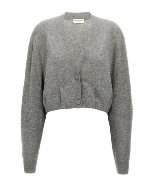Dries Van Noten Cropped Knit Cardigan