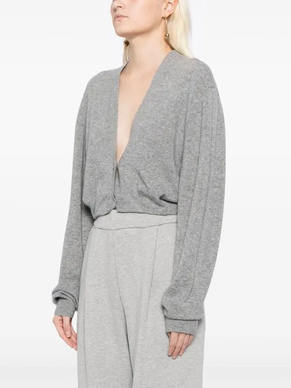 Dries Van Noten Cropped Knit Cardigan