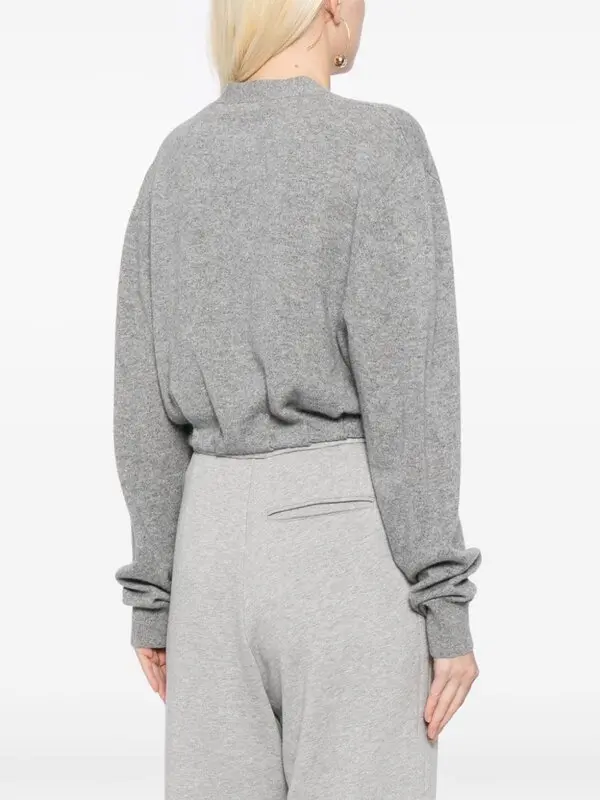 Dries Van Noten Cropped Knit Cardigan