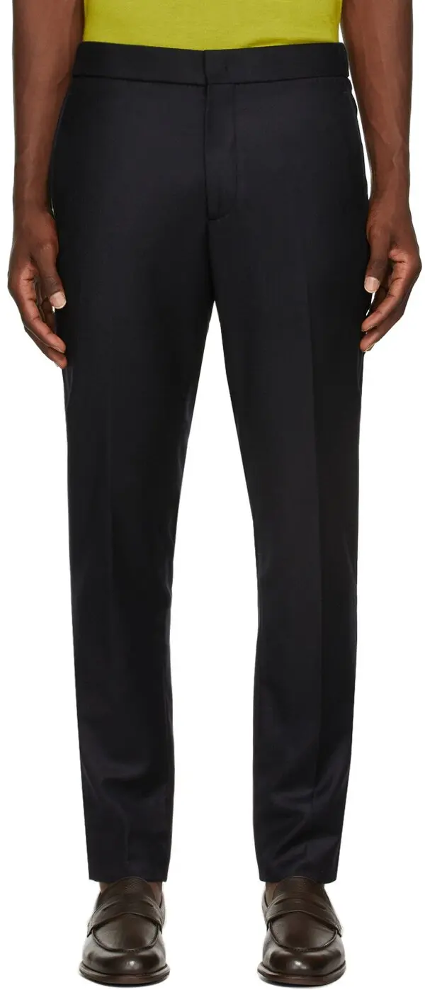 Loro Piana Logo Slim Casual Pants