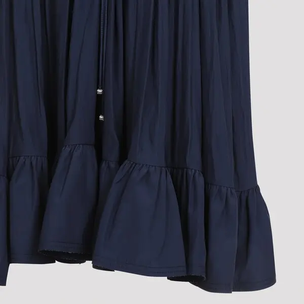 LANVIN Ruffled Belted Mini Dress