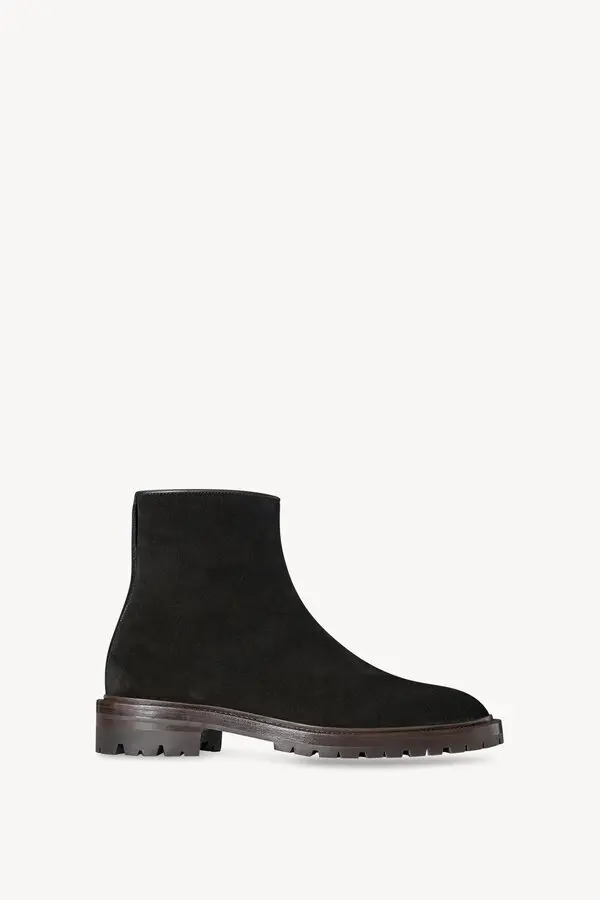 THE ROW Moto Side Zip Boot
