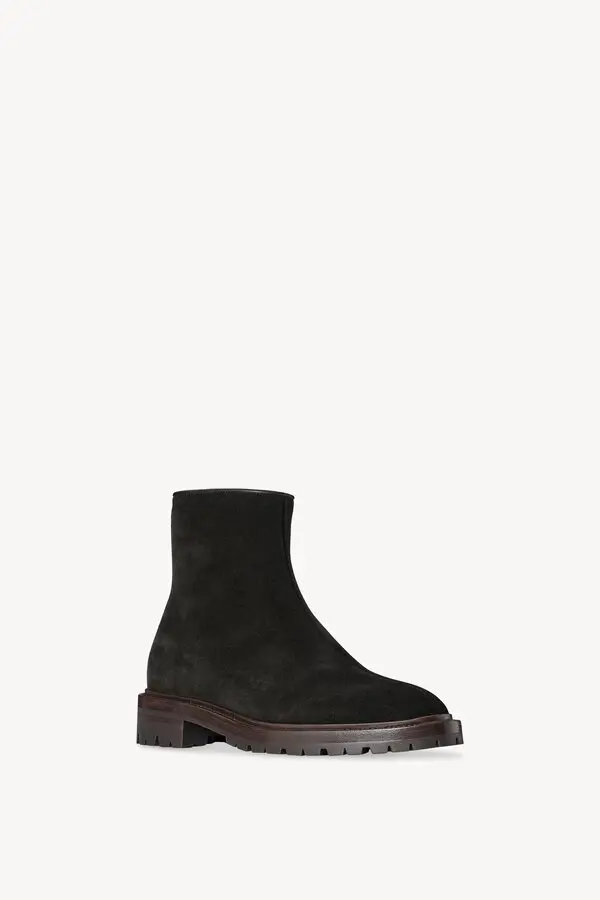 THE ROW Moto Side Zip Boot