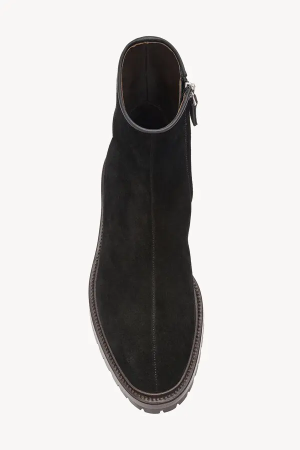 THE ROW Moto Side Zip Boot