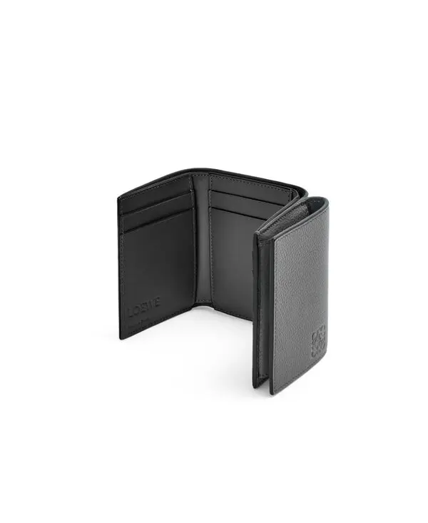 Loewe Trifold Wallet In Soft Grained Calfskin