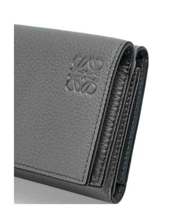 Loewe Trifold Wallet In Soft Grained Calfskin