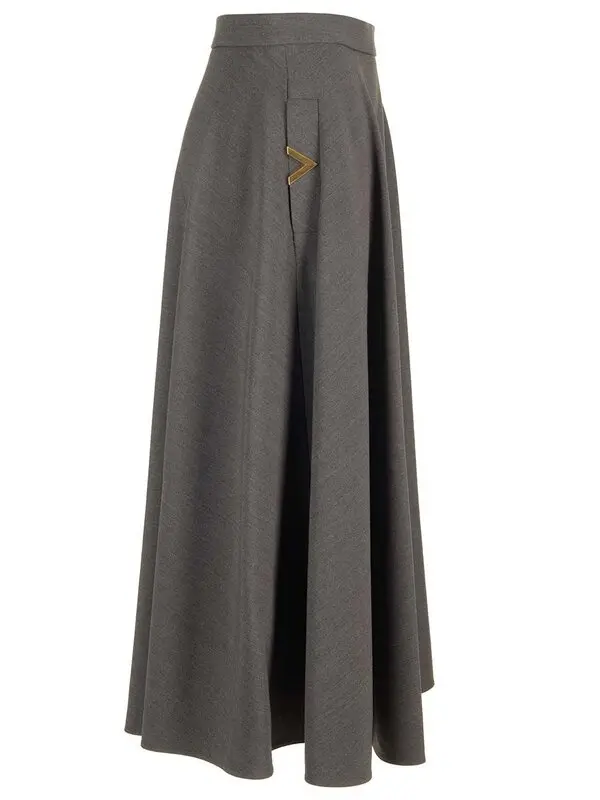 Valentino Garavani Vlogo Midi Skirt