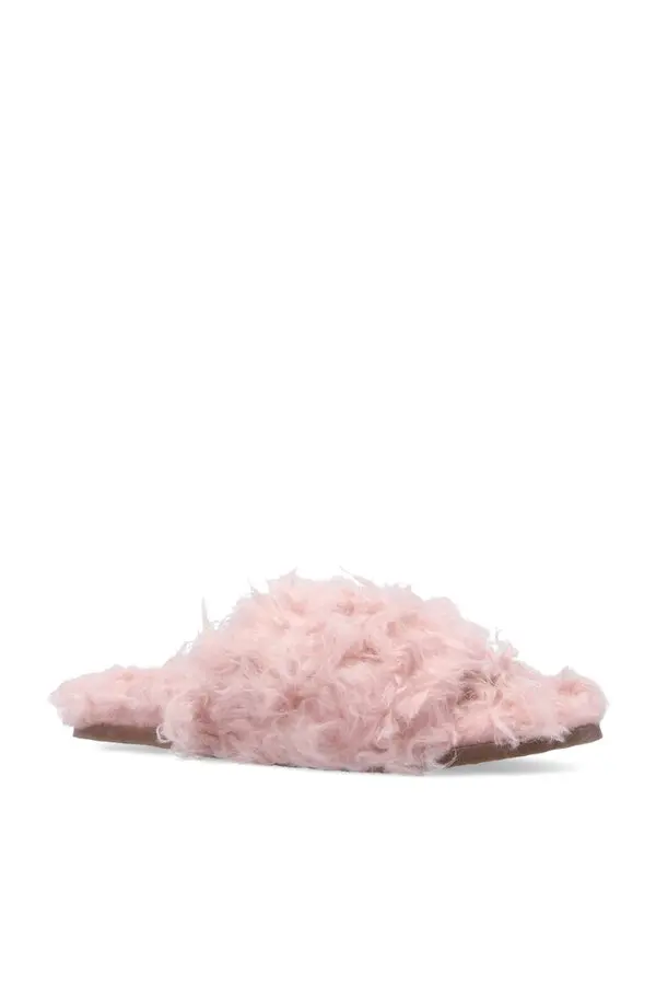 Red Valentino Logo Flat Slippers