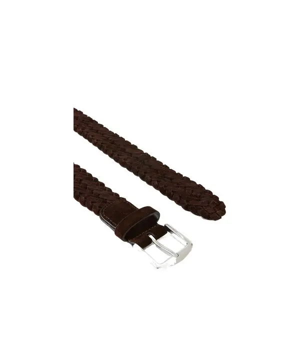 Loro Piana Woven Waist Belt With Palladium-plated Buckle