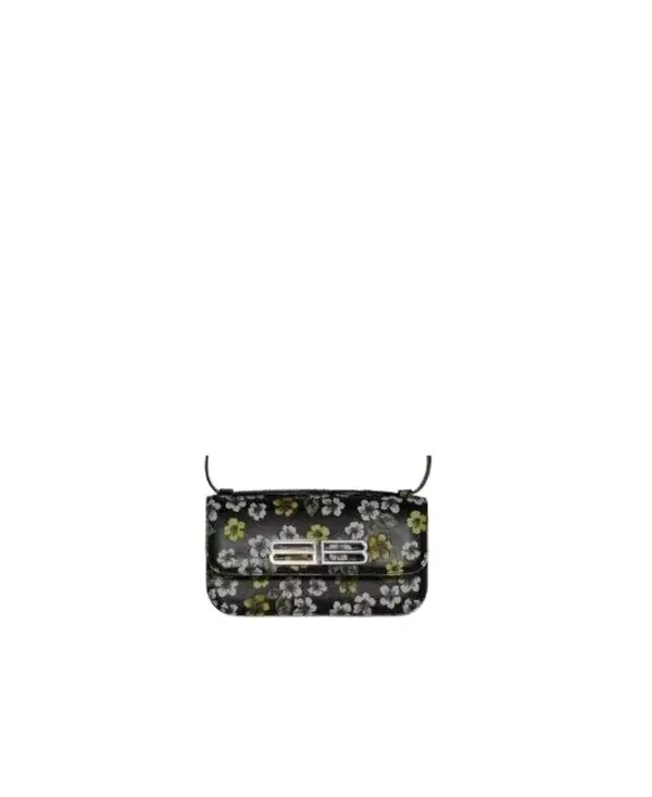 Balenciaga Small Gossip Shoulder Bag - Black