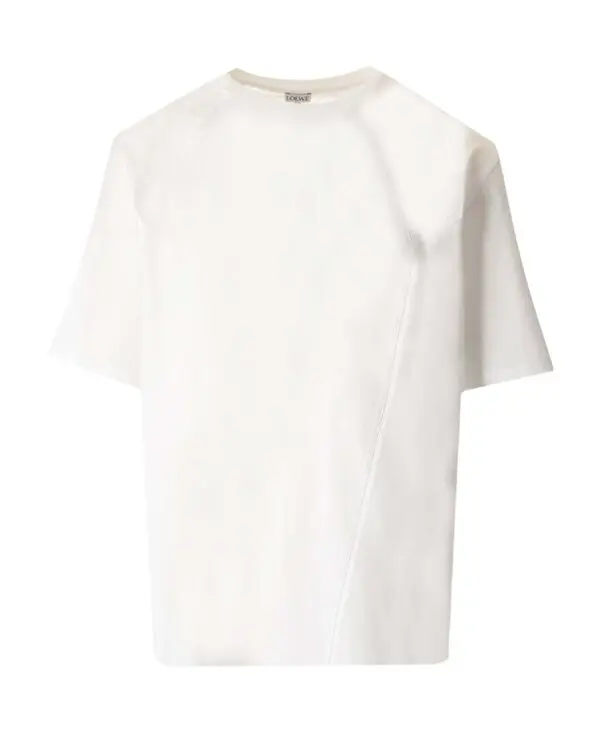 Loewe Puzzle Loose Fit T-shirt In Cotton - White