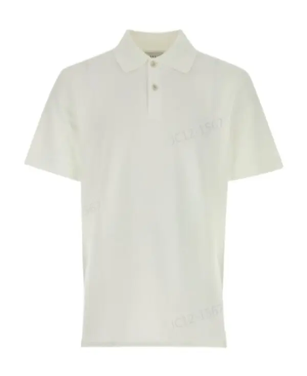 LANVIN Straight Hem Short-sleeved Polo Shirt