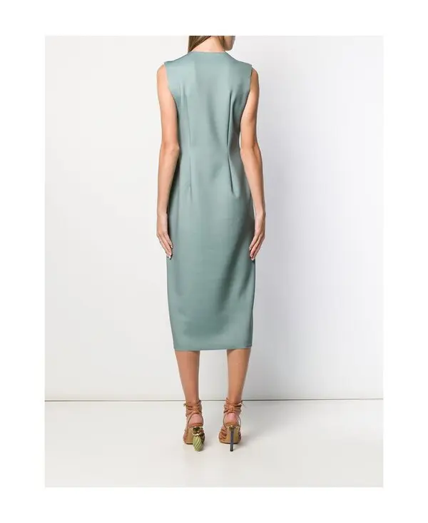 Dries Van Noten Sleeveless Floral Print Dress