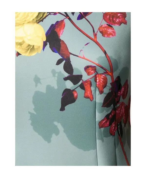 Dries Van Noten Sleeveless Floral Print Dress