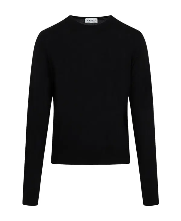 LANVIN Long Sleeved Ribbed-knit Top