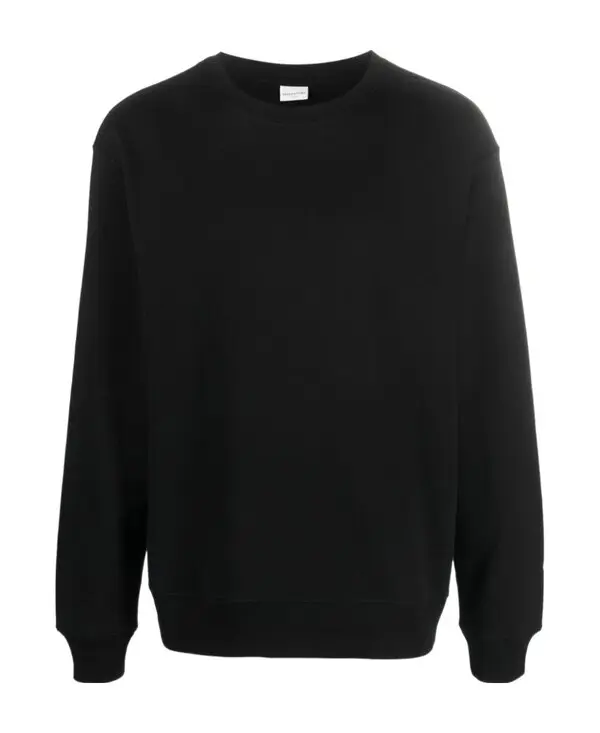Dries Van Noten Round-collar Long-sleeve Hoodie