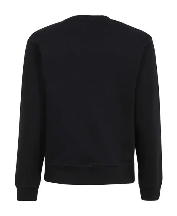 Dries Van Noten Round-collar Long-sleeve Hoodie