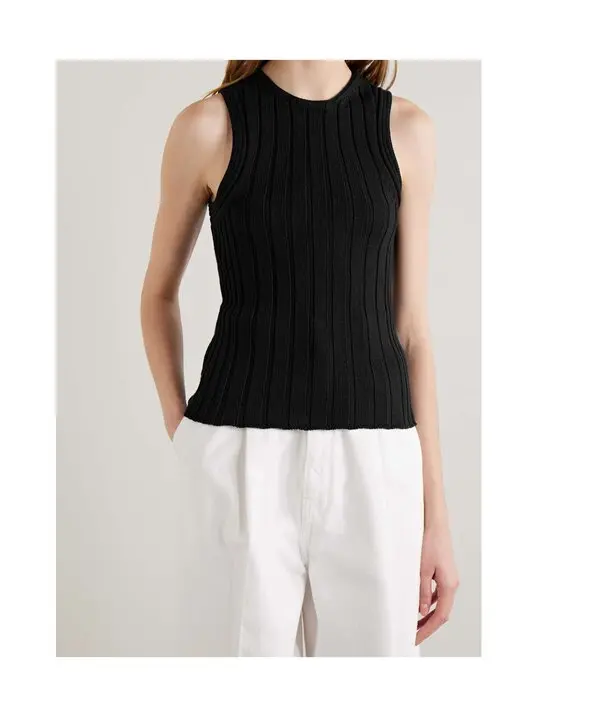 Khaite Sleeveless Knitted Vest