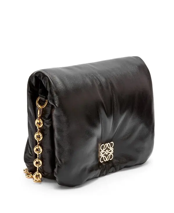 Loewe Goya Puffer Chained Shoulder Bag