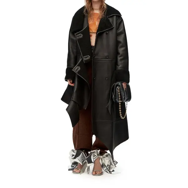 Loewe Goya Puffer Chained Shoulder Bag