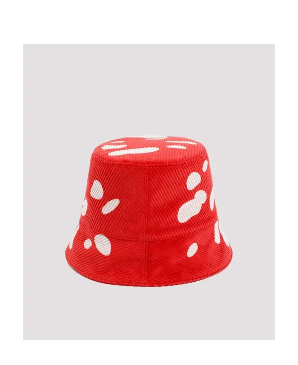 Loewe Mushroom Bucket Hat In Corduroy